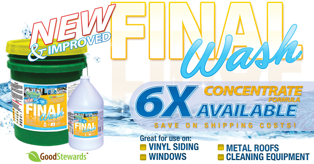 FINAL WASH • SoftWash Systems